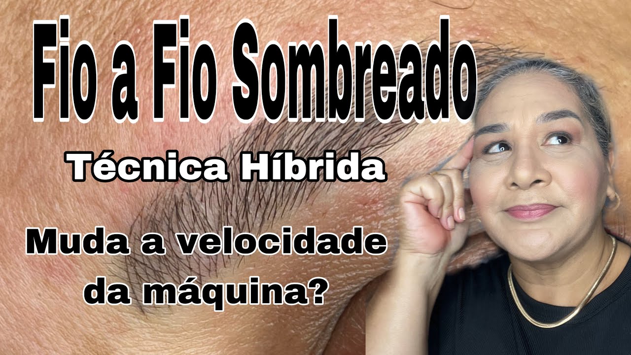 Fio a Fio Esfumado, velocidade da máquina - YouTube