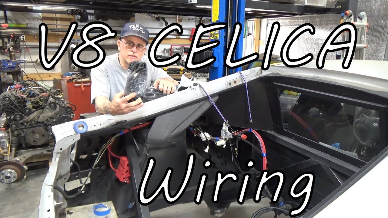 43. LS swap LS4 Engine V8 Celica GT-SS project - Wiring V8 Celica ...