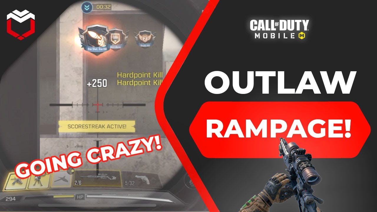 Double Kill With The Outlaw Sniper On COD Mobile! (SAVAGE!) - YouTube