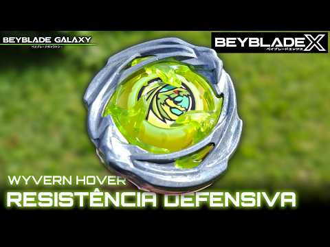 WYVERN HOVER 8-80B defende com resistência! [Beyblade X ベイブレードX]
