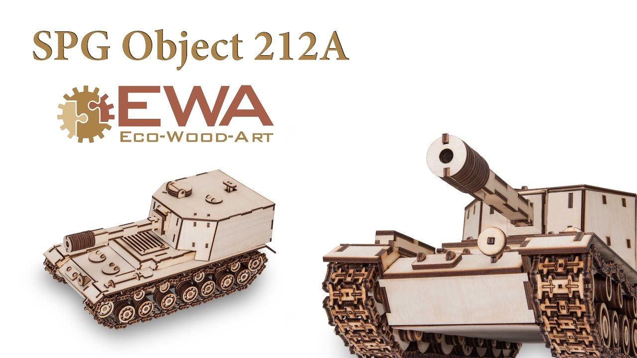 EWA model SPG Object 212A - YouTube