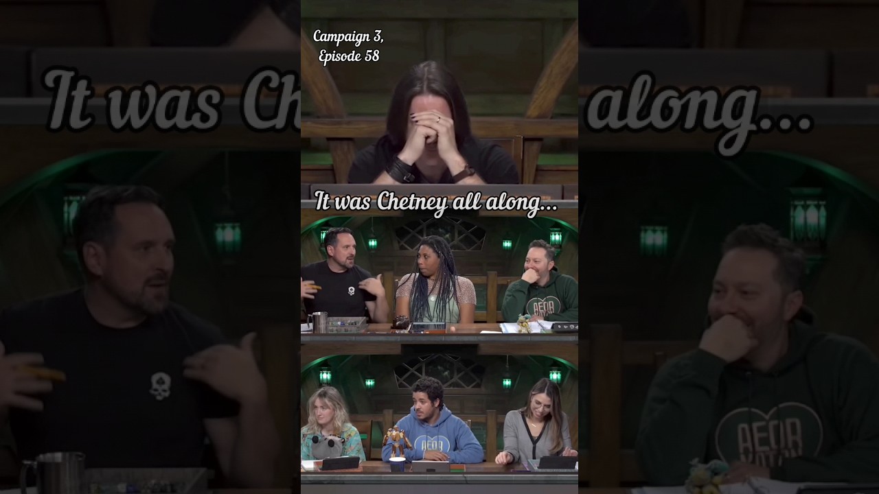 It Was Chetney All Along The Deadly Chair A Critical Role Short C3