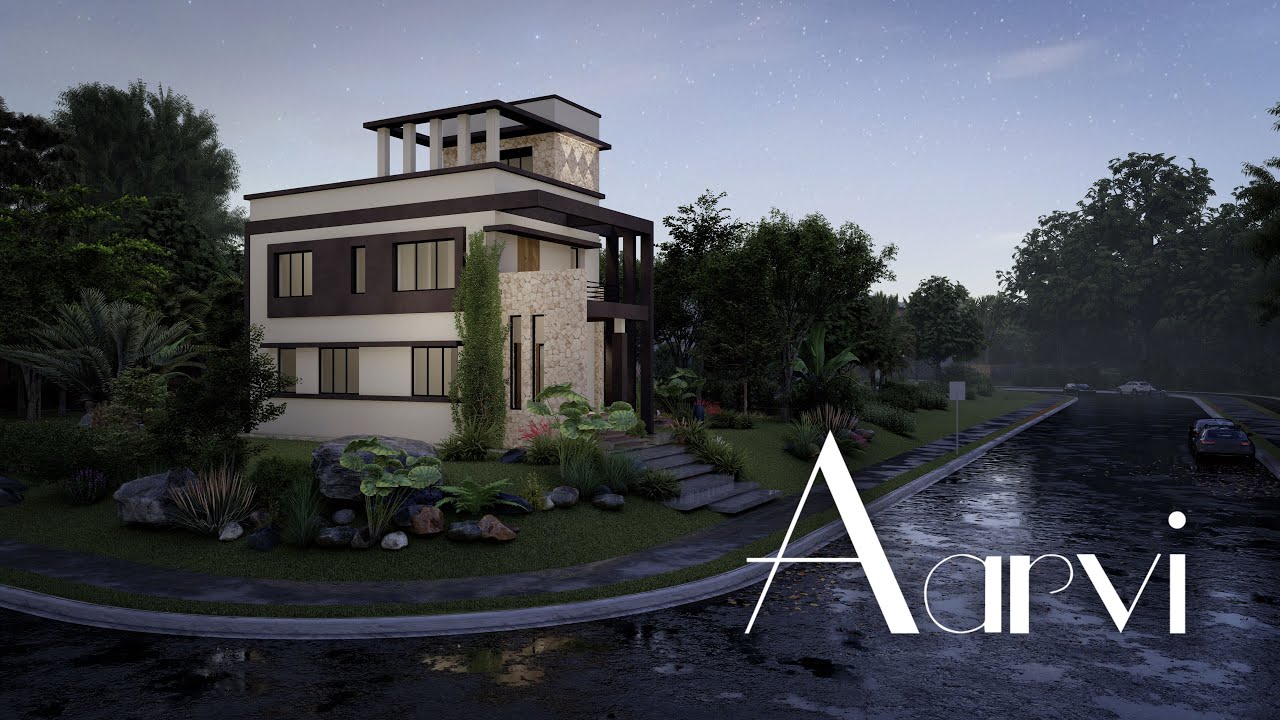 Aarvi | House Design | Architecture Walkthrough | Hasmit & Architcts ...