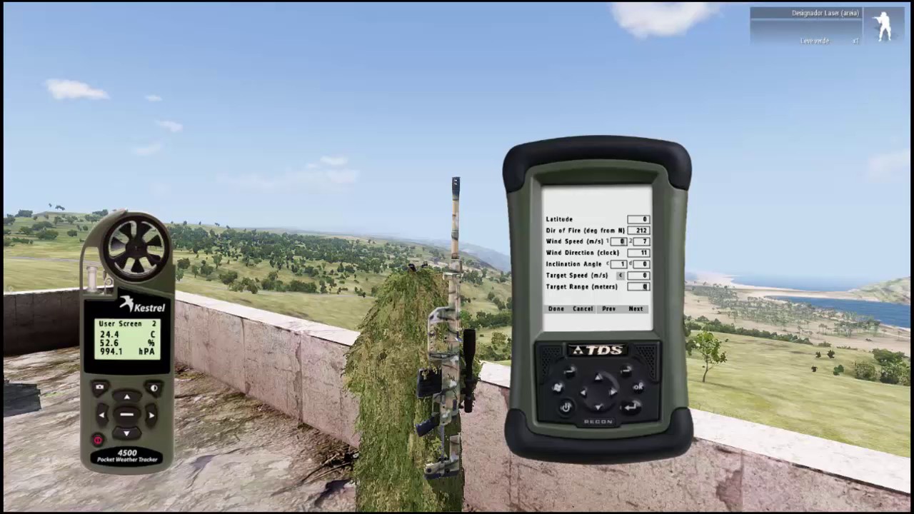 Arma 3. ace mod,sniper tutorial. - YouTube