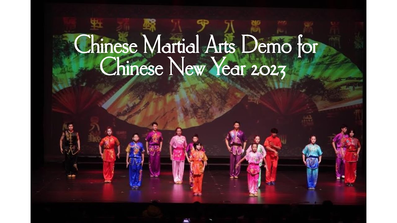 Amazing Chinese Martial Arts Demo for Chinese New Year 2023 - YouTube