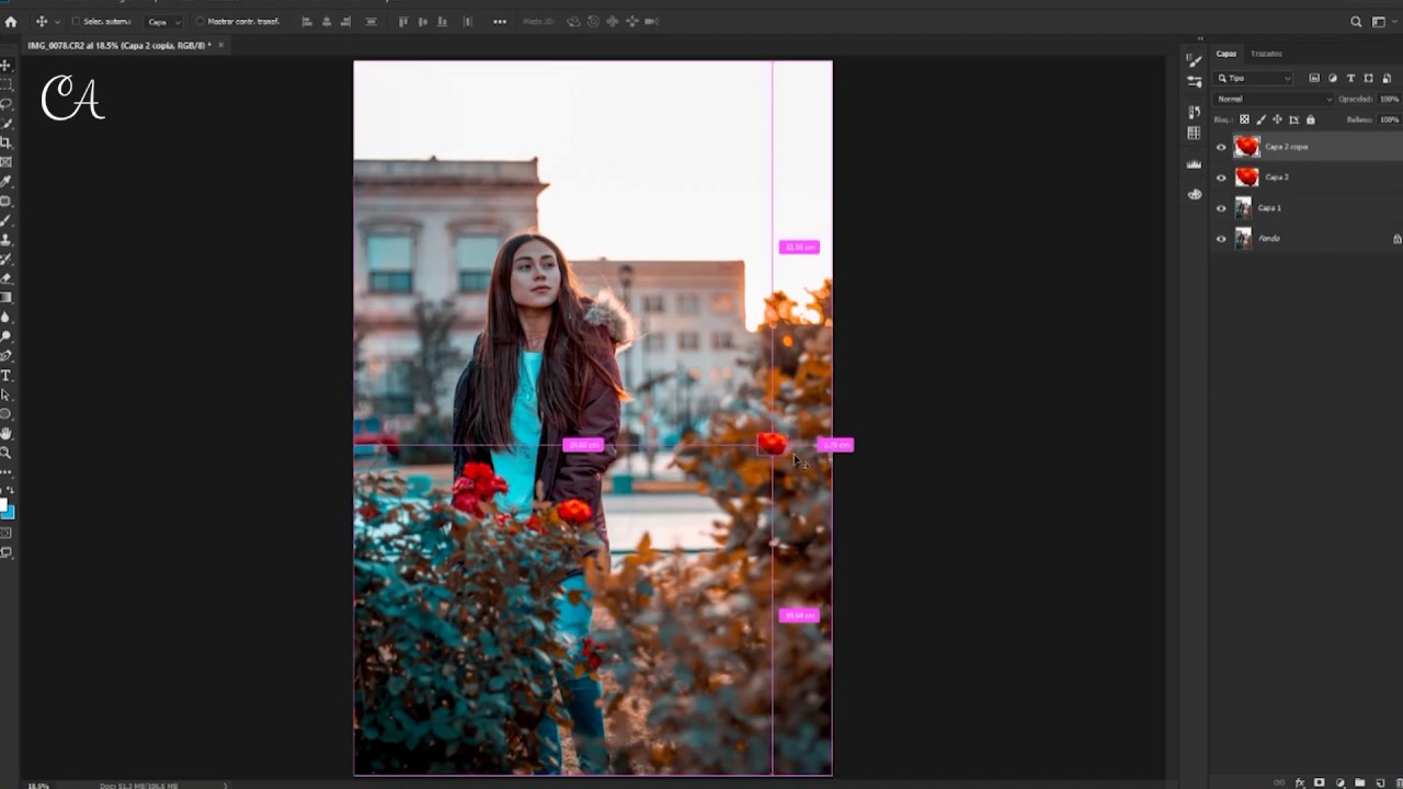 Agregar nubes fácilmente en Photoshop - YouTube