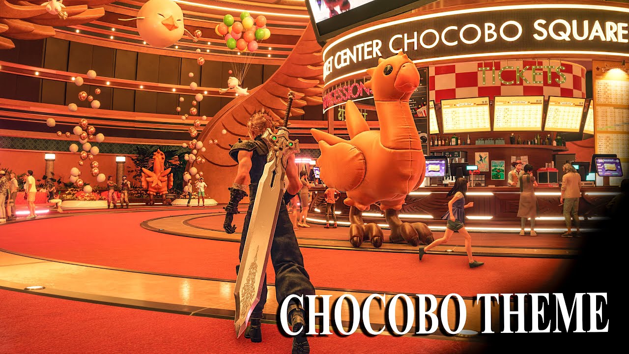 Final Fantasy VII Rebirth OST - Chocobo Square (Theme Song) - YouTube