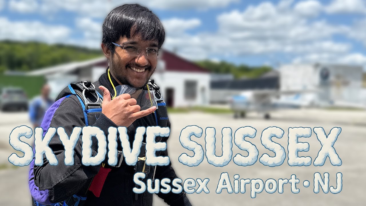 Vatsal Shah - AFF Level 4 Skydive - YouTube