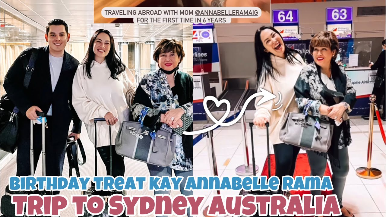 RUFFA GUTIERREZ AT RAYMOND GUTIERREZ TRIP TO SYDNEY ANG BIRTHDAY GIFT ...
