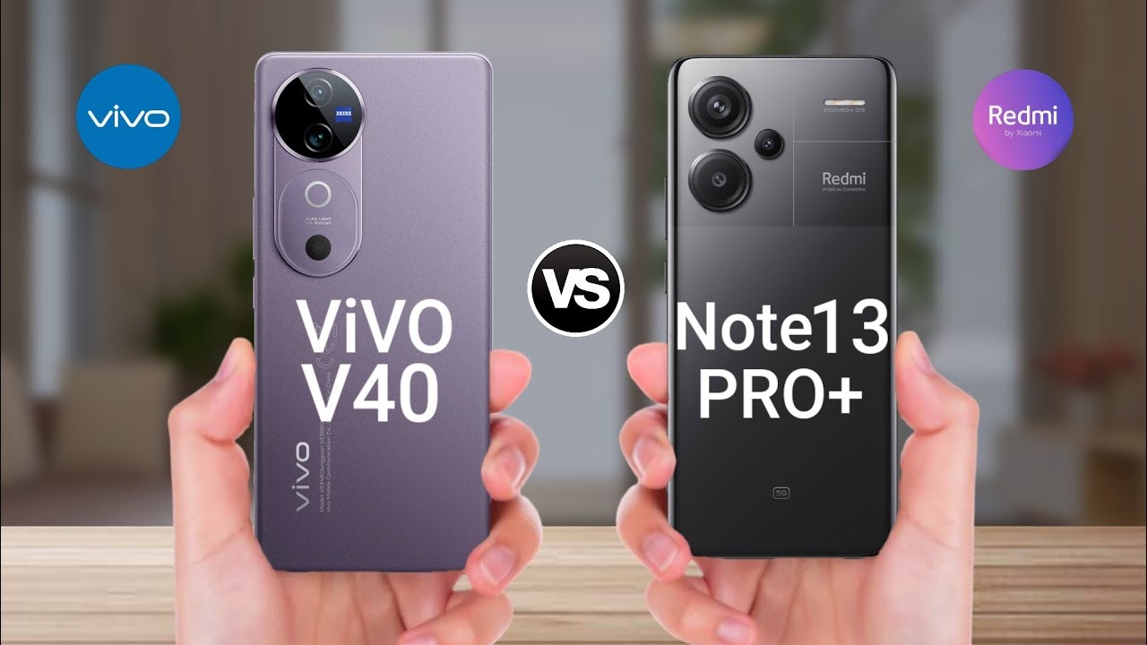 ViVO V40 vs Redmi Note 13 Pro Plus - YouTube