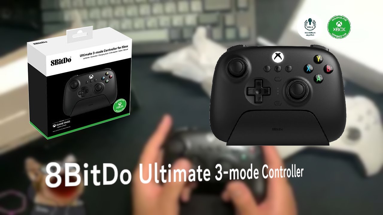 the 8BitDo Ultimate 3-mode Xbox controller | unboxing & first ...