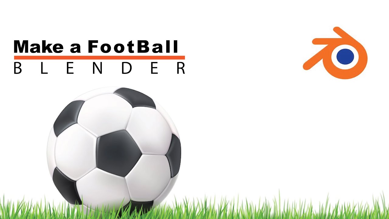 Make a Realistic Football in Blender || Blender Tutorials || Soccer ...