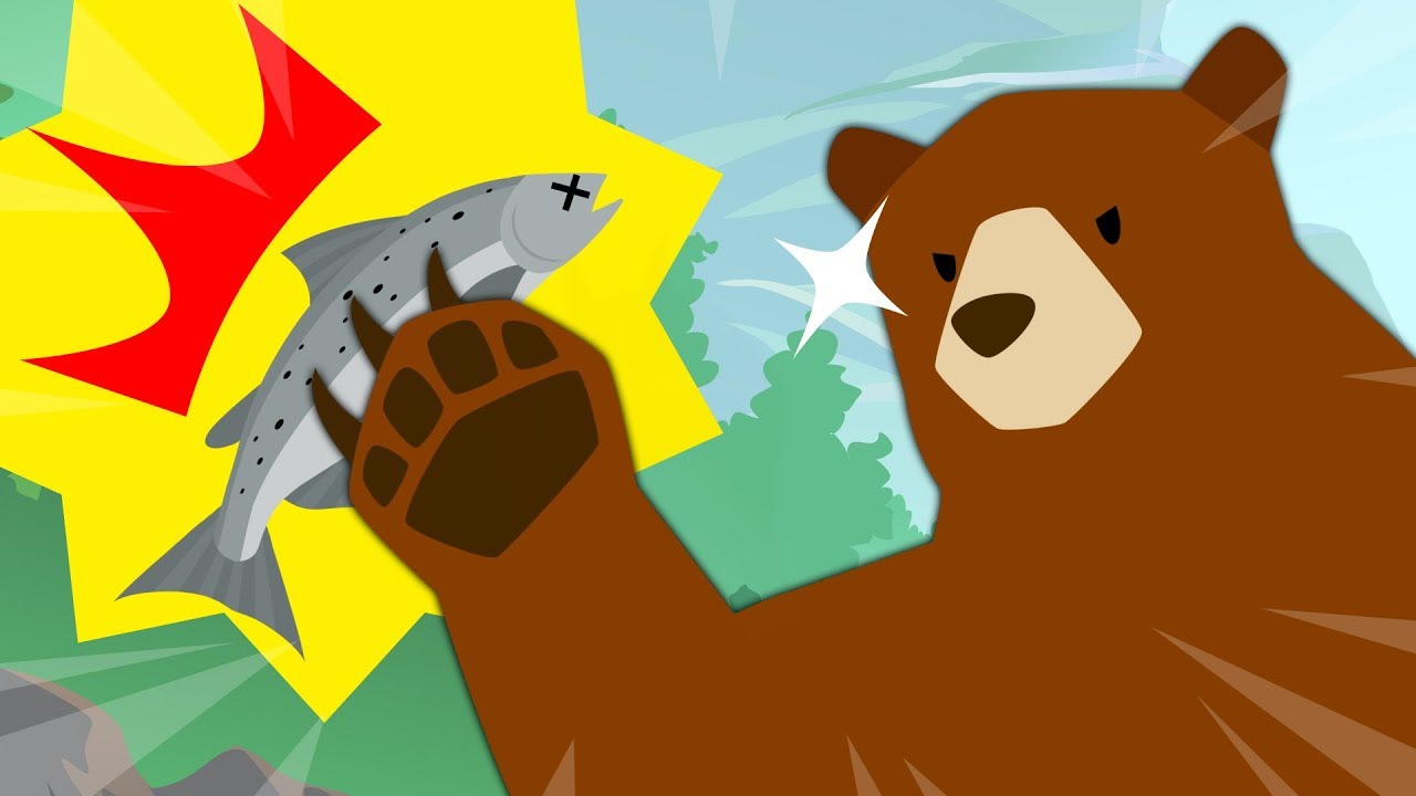 Bear Fish Fishing How to catch a bear How do you catch it? Learn the ...
