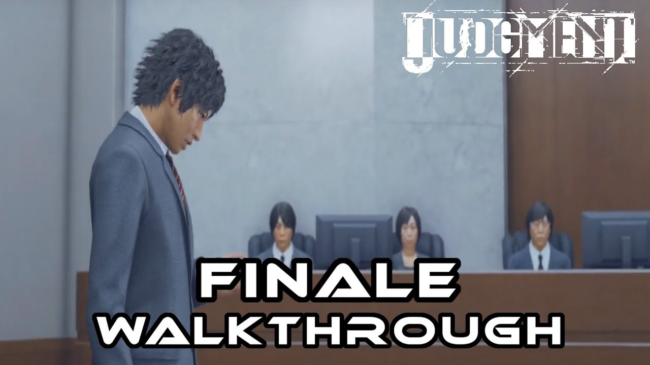 Judgment I Story Walkthrough I Chapter 13 - Finale - YouTube