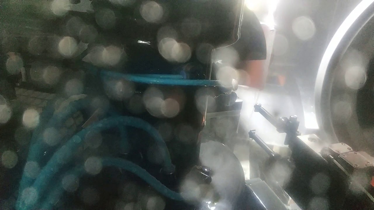 Tripod spider grinding machine Working - YouTube