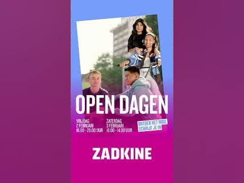 Zadkine Open Dag 2 en 3 februari 2024 - YouTube