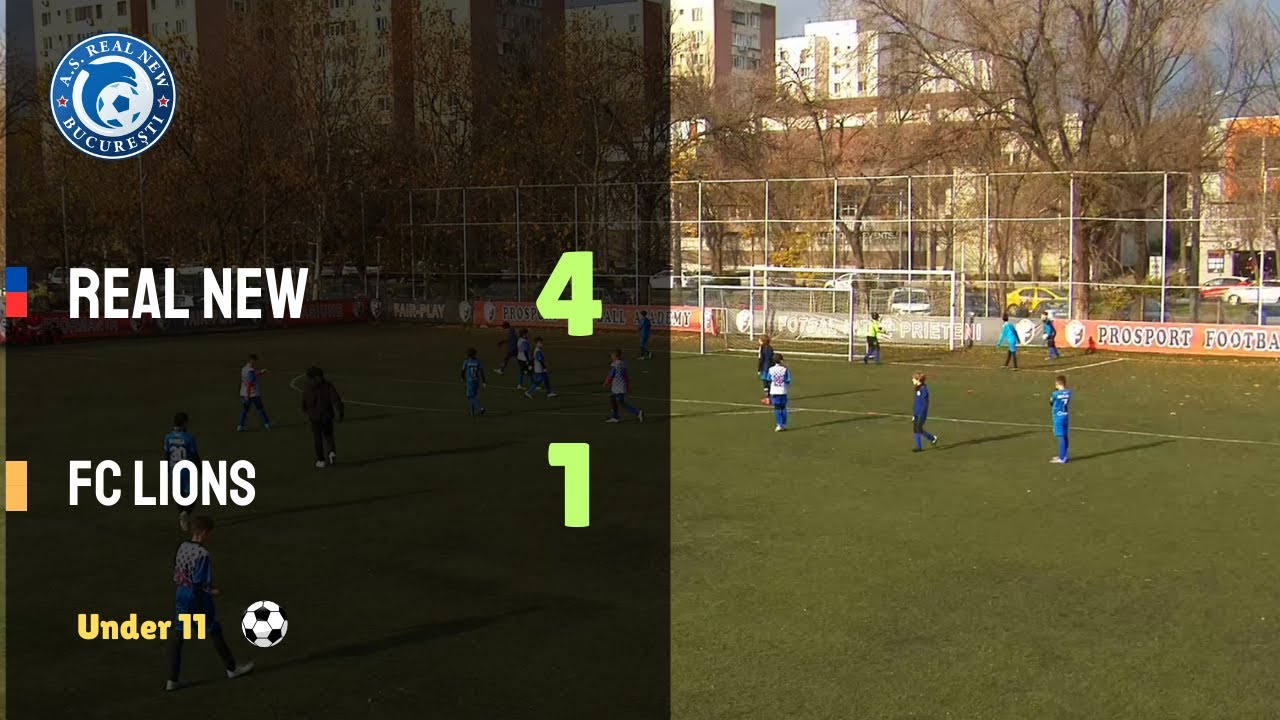 ⚽ Real New - FC Lions (Under 11) - YouTube