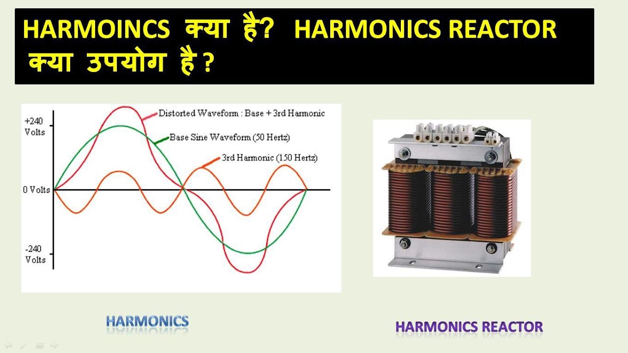 what is harmonics ,what is harmonic reactor ?. #harmonics #apfcpannel ...