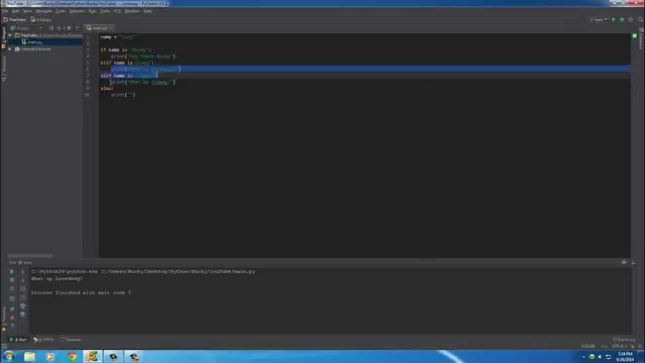 Python Programming Tutorial - 7 - if elif else - YouTube