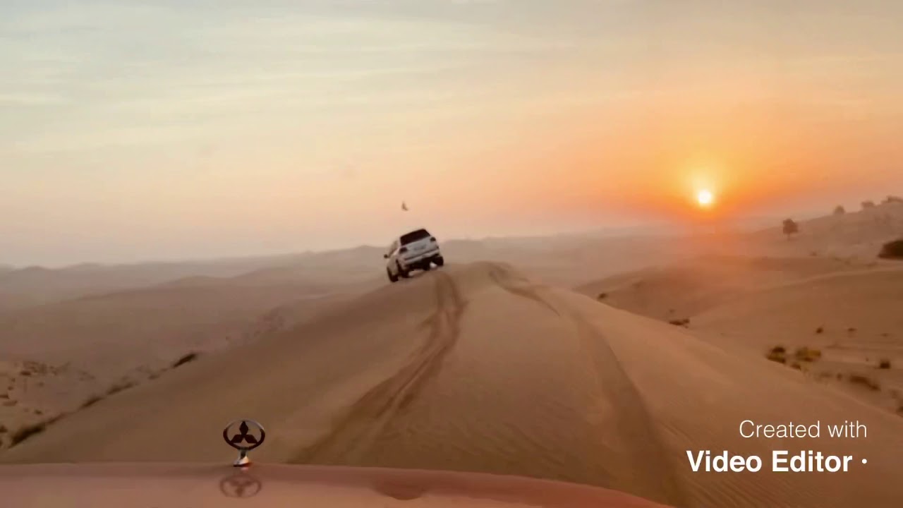 Mitsubishi Pajero GLS 3.5 Desert drive in Al Faqa dunes in Dubai. - YouTube