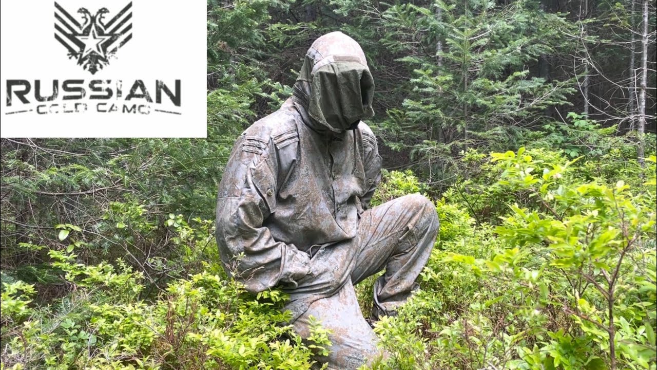 Ratnik Suit 6SH122 Camouflage Dual Sided Russian Cold Camo - YouTube