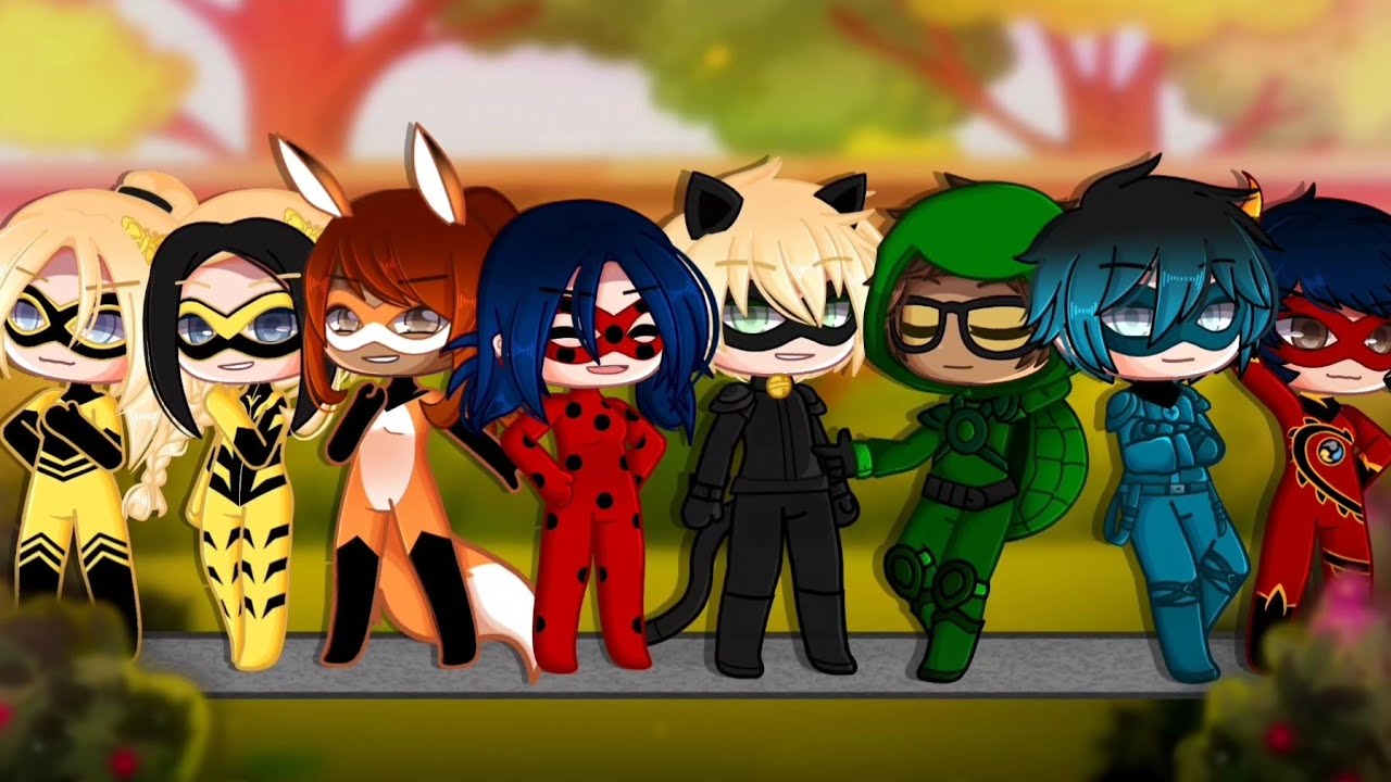 The greatest heroes... | Miraculous Ladybug「 Gacha Club 」 - YouTube