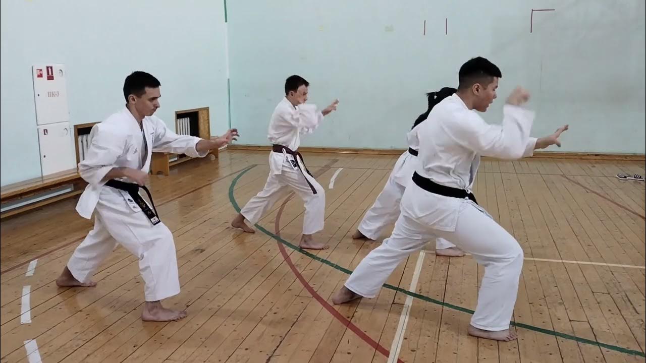 Seisan kata students of Sensei Gilmanshin dojo / Bashkortostan / Uechi ryu Karate Hozonkai ...