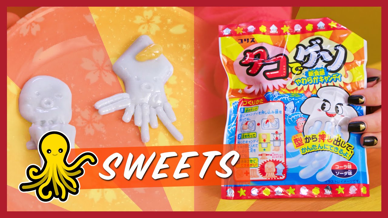 SQUID CANDY | Kawaii Cookin 4K | Strawburry17 - YouTube