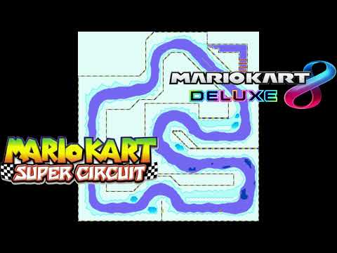 GBA Snow Land Mashup EXTENDED Mario Kart 8 - YouTube