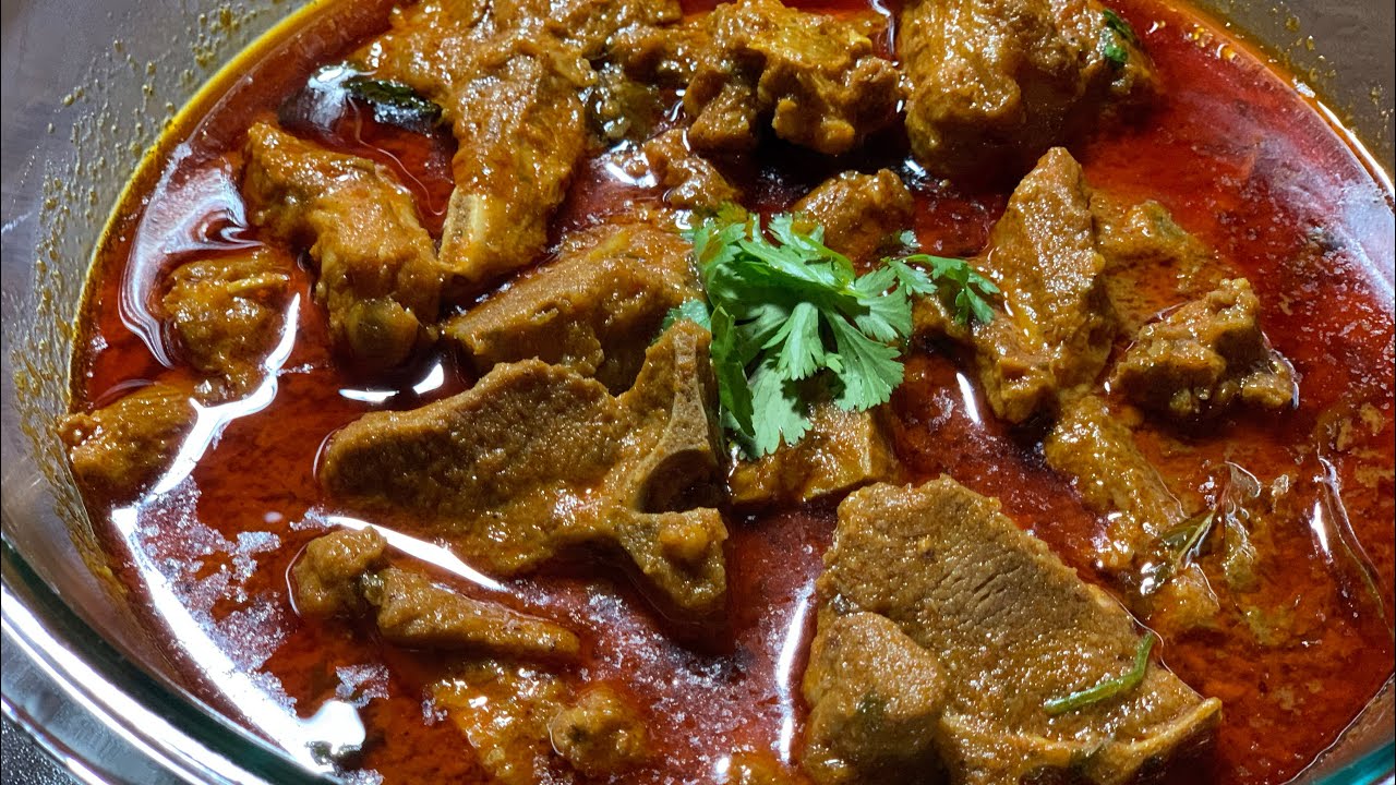 మటన్ కర్రీ|సింపుల్ మటన్ కర్రీ|Simple and spicy mutton curry in telugu ...