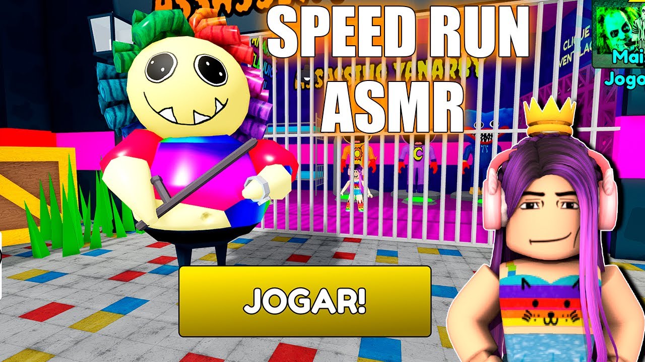 SPEED RUN - 🌈 YARNABY PRISON RUN OBBY Roblox - YouTube
