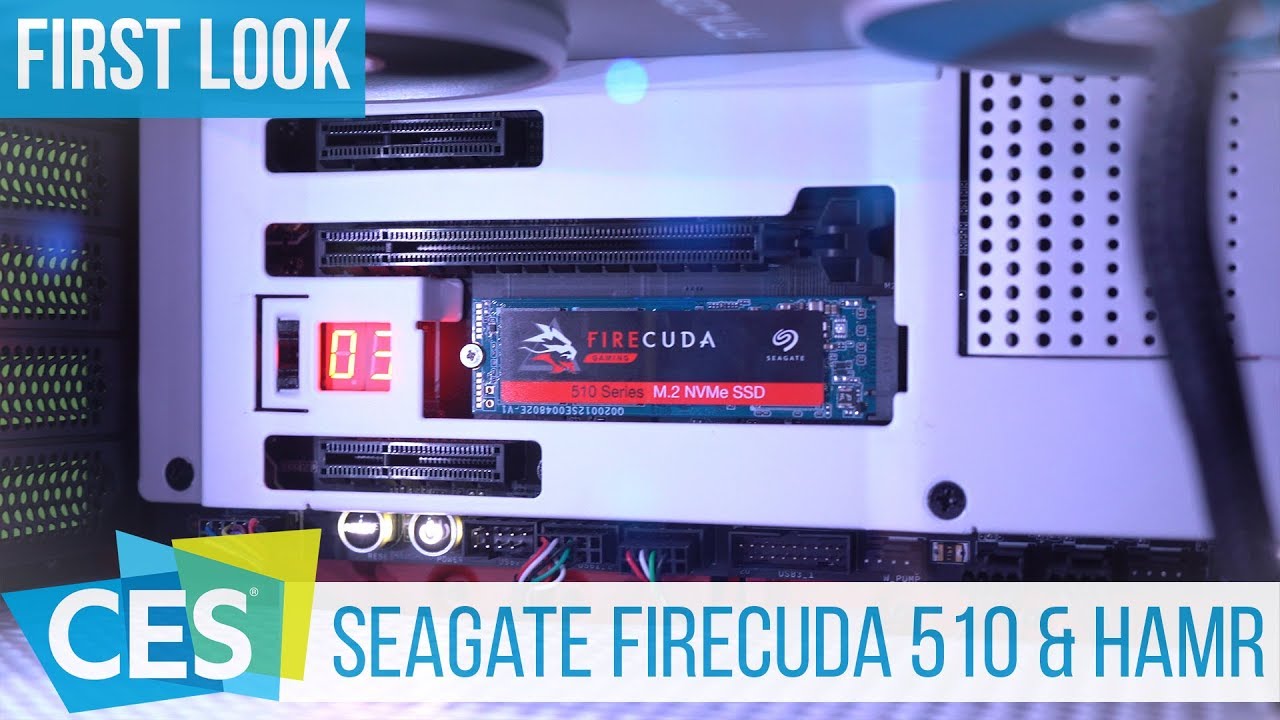 Seagate Firecuda 510 M.2 NVMe SSD & HAMR Technology First Look at # ...