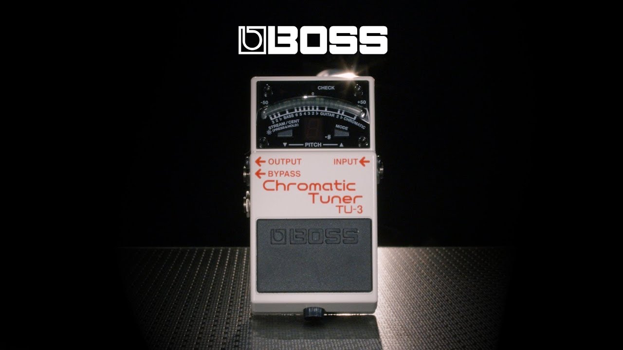 Boss TU-3 Pedal Chromatic Tuner | Gear4music demo - YouTube