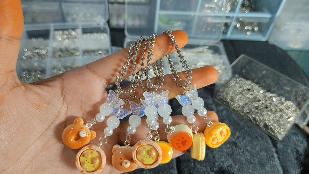Aesthetic Phone Charms Ideas | Making Phone Accessories | Charms | DIY ...