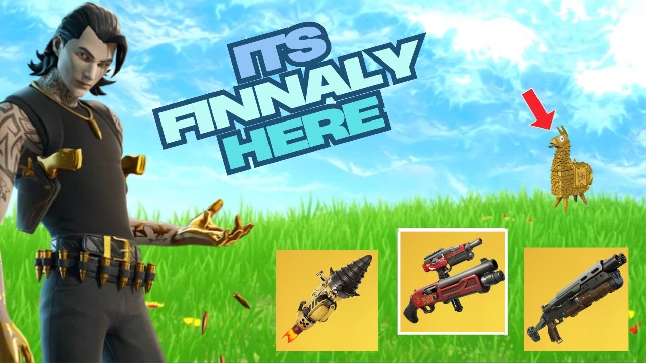 Fortnite's new massive update is here! - YouTube