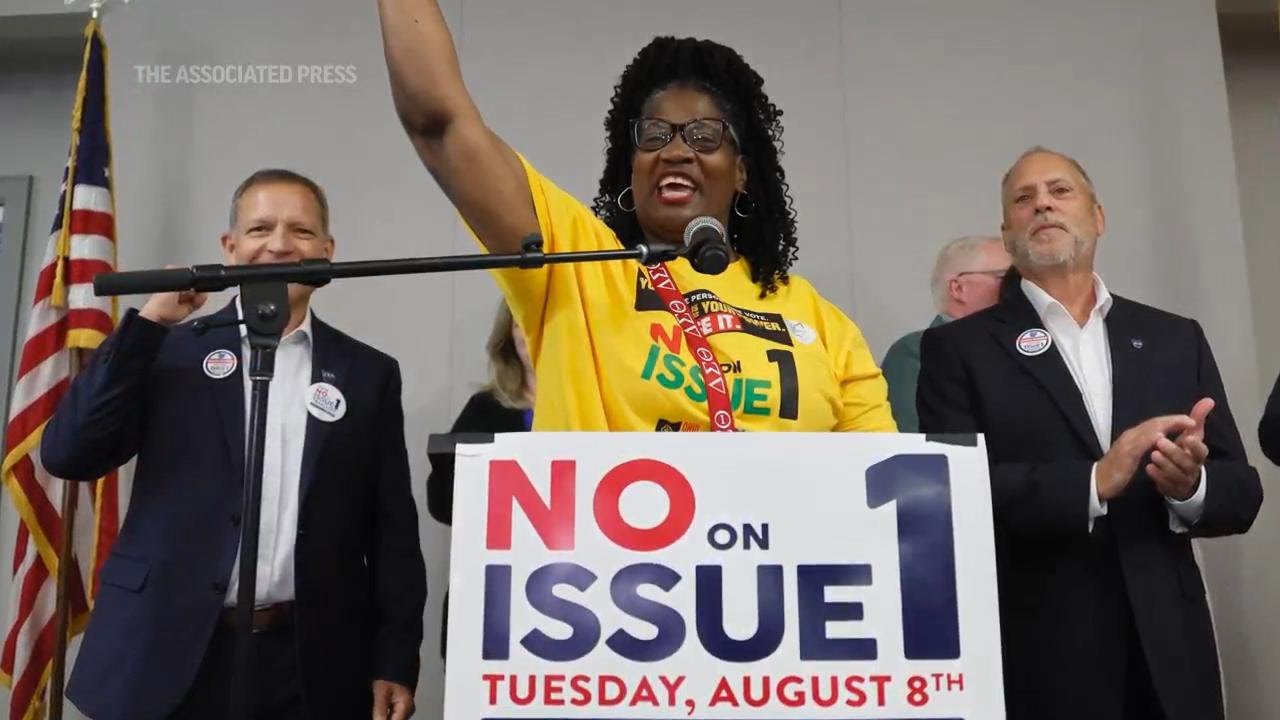 Ohio vote shows enduring power of abortion rights at ballot box - YouTube