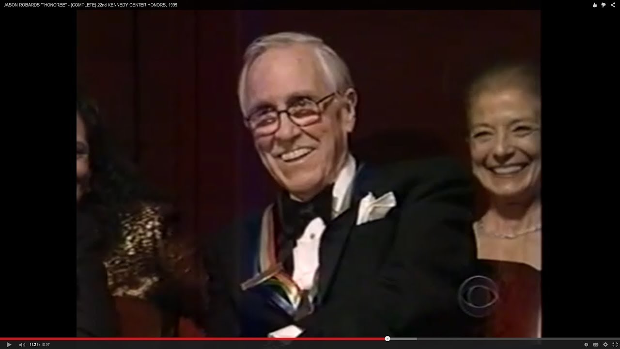 JASON ROBARDS ""HONOREE" - (COMPLETE) 22nd KENNEDY CENTER HONORS, 1999 ...