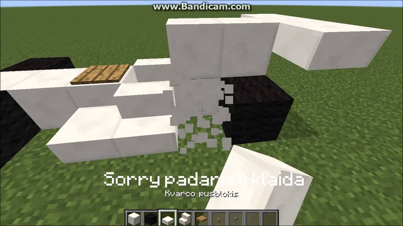 Minecraft kaip pastatyti lenktynine mašiną - YouTube