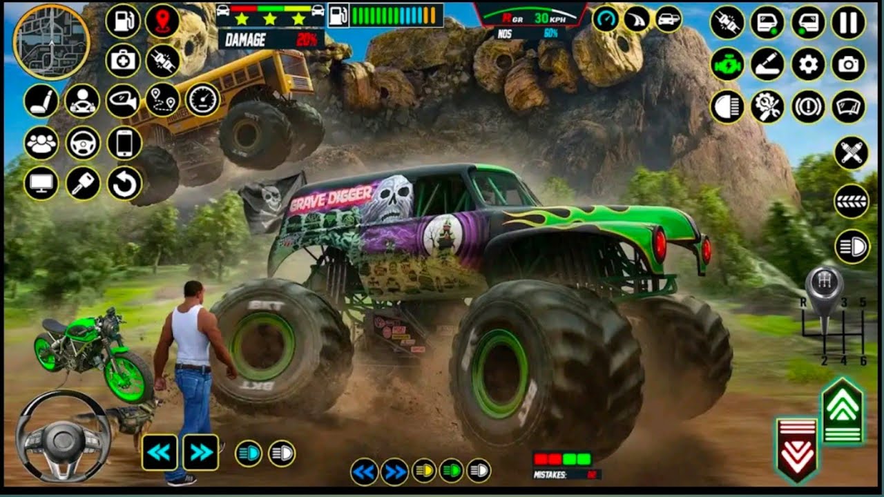 Monster Truck 3D Driving - Monster Truck Simulator Driving 3D - YouTube