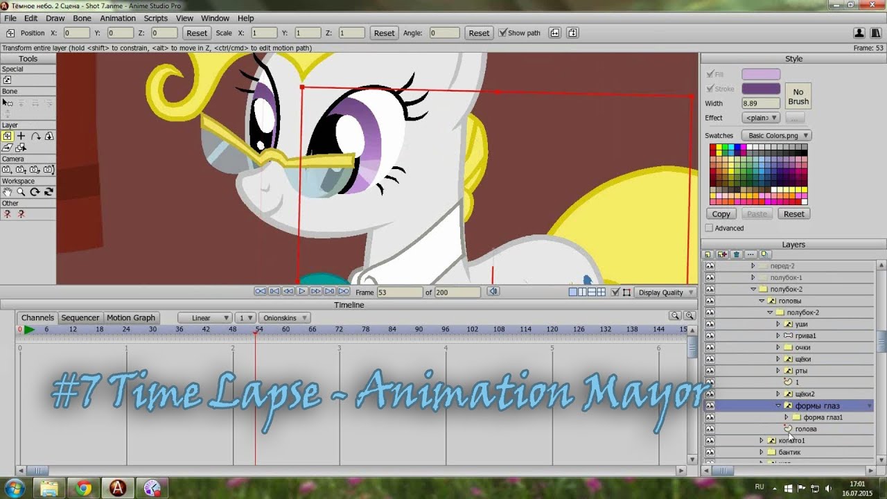 #7 Time Lapse - Animation Mayor - YouTube