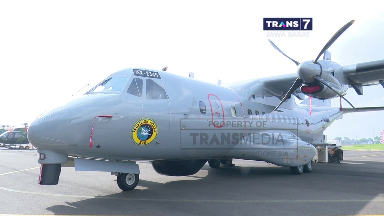 Kecanggihan CN235 versi Patroli Maritim Buatan PTDI - YouTube