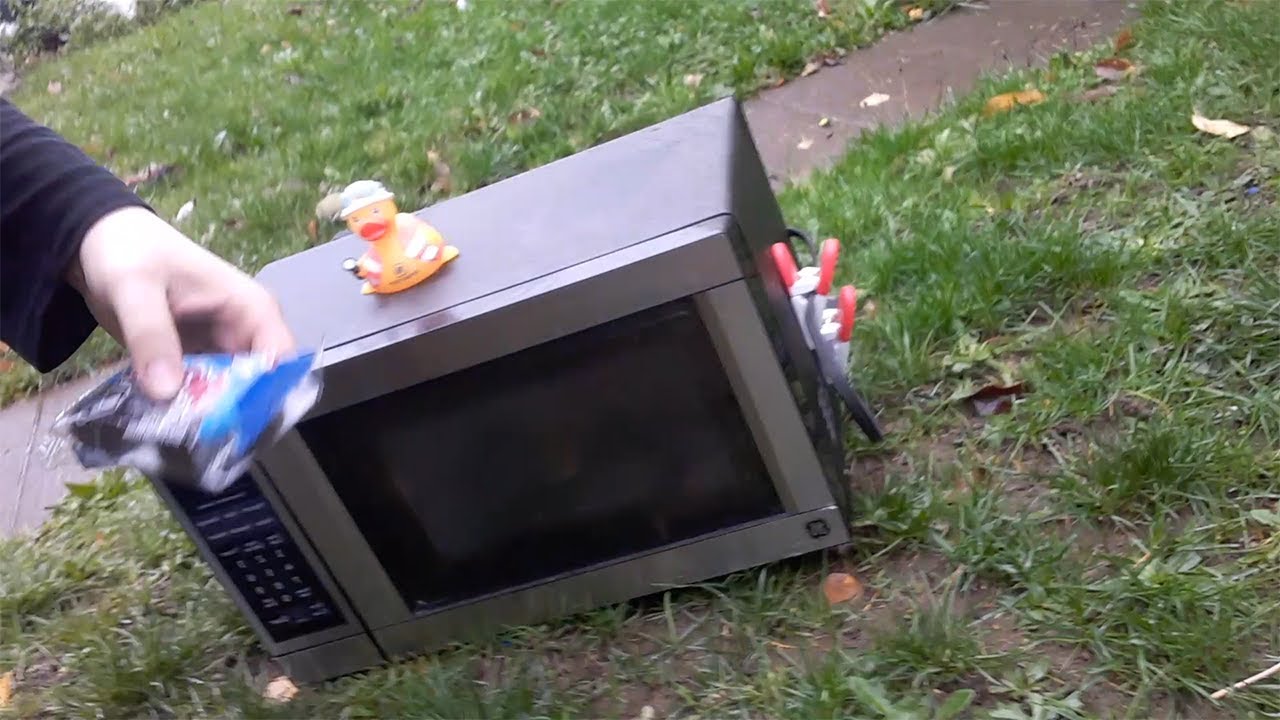 How To Microwave A Hostess Ding Dong - YouTube