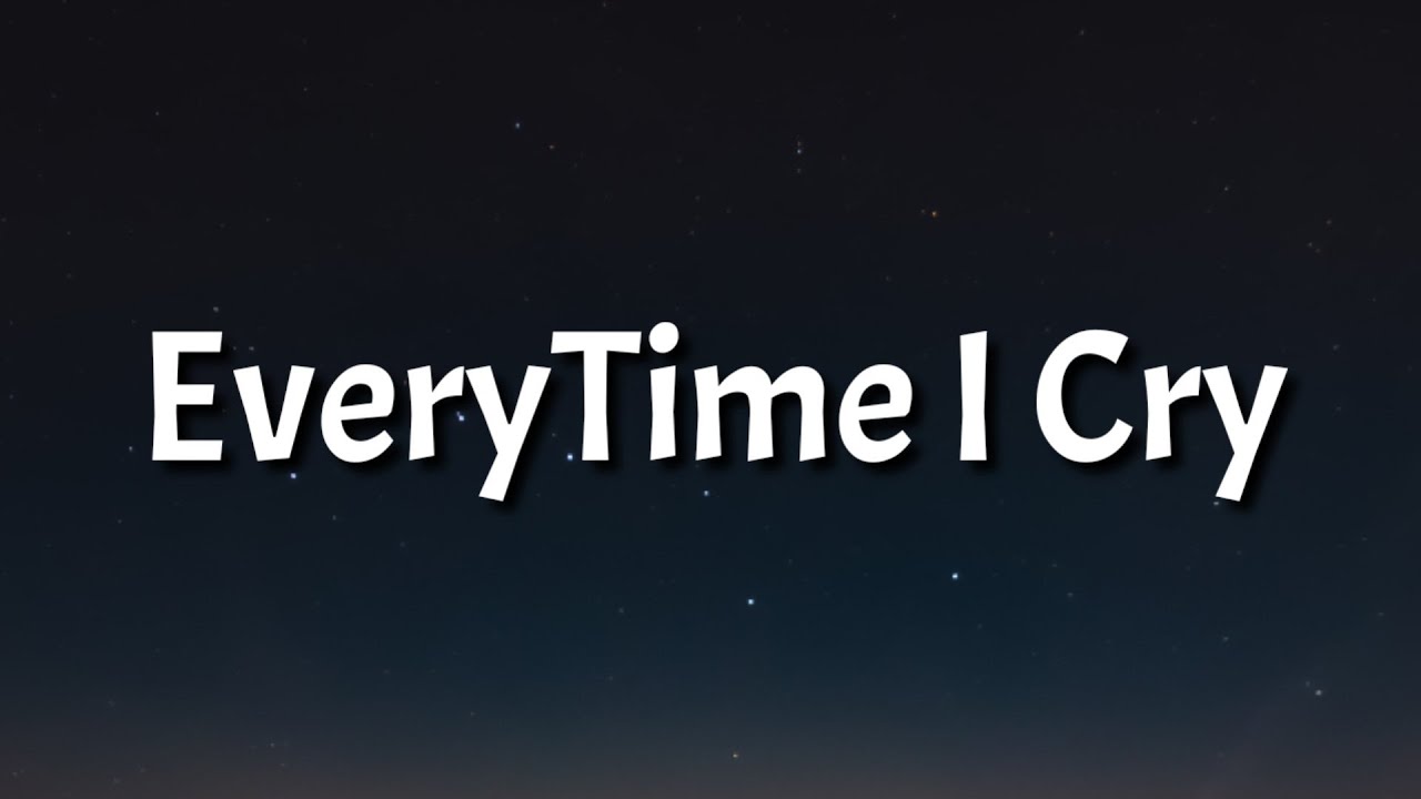 Ava Max - EveryTime I Cry (Lyrics) - YouTube