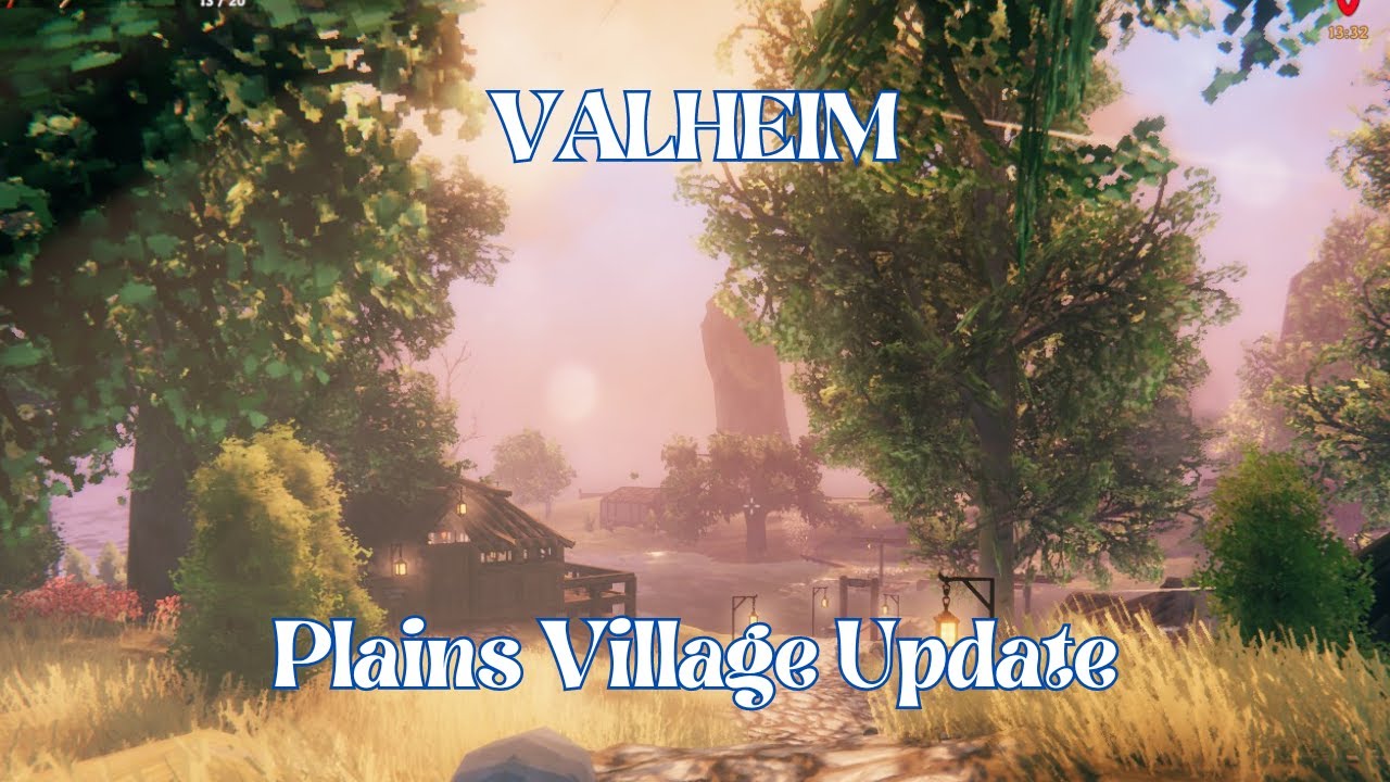 Update!! Tour Our Completed Plains Village in Valheim. - YouTube