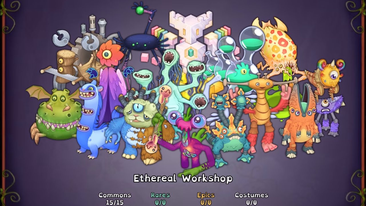 completing ethereal workshop | Oogiddy | my singing monsters | - YouTube