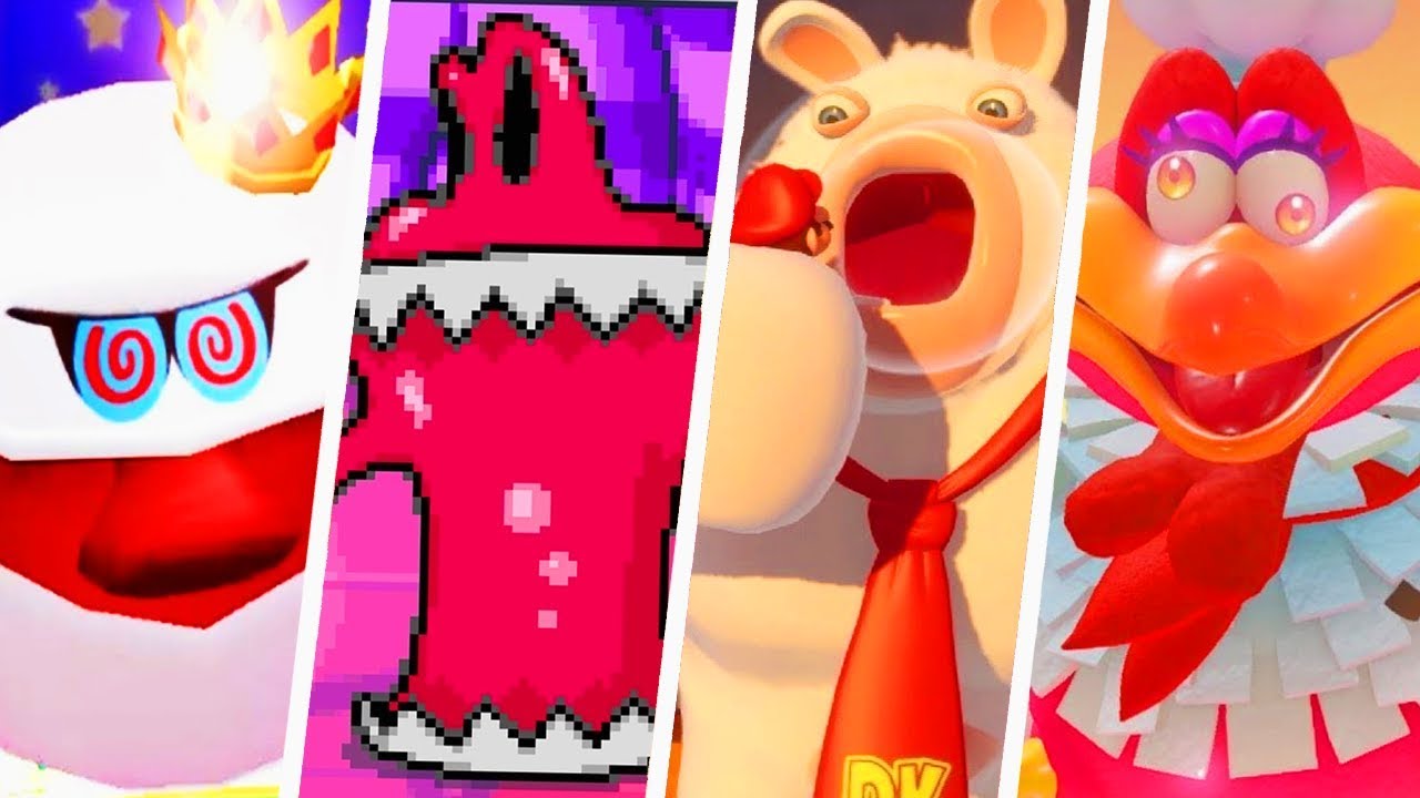 Evolution of Funny Super Mario Bosses (1996 - 2018) - YouTube