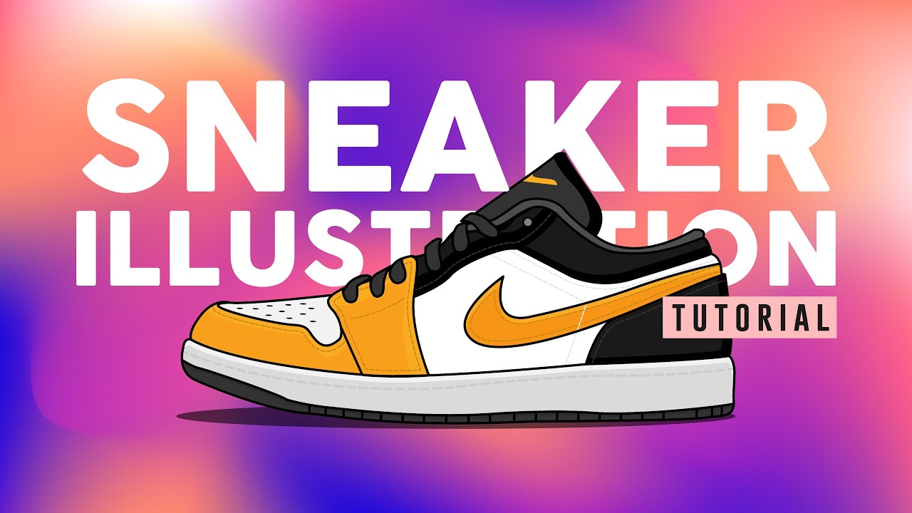 Adobe Illustrator Tutorials | Sneaker Illustration | Graphic Design # ...