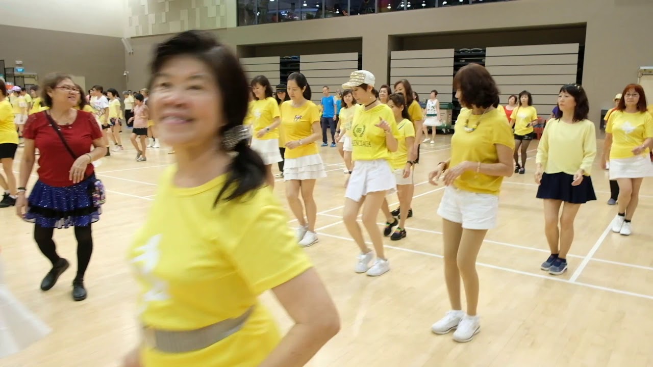 Mass Line Dance @ Our Tampines Hub - YouTube