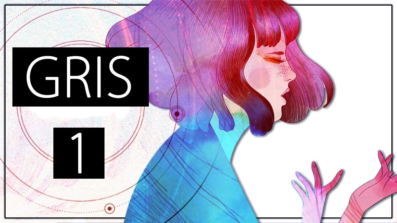 Let's Play GRIS Gameplay Part 1 - Artistic Narrative Platformer [First ...