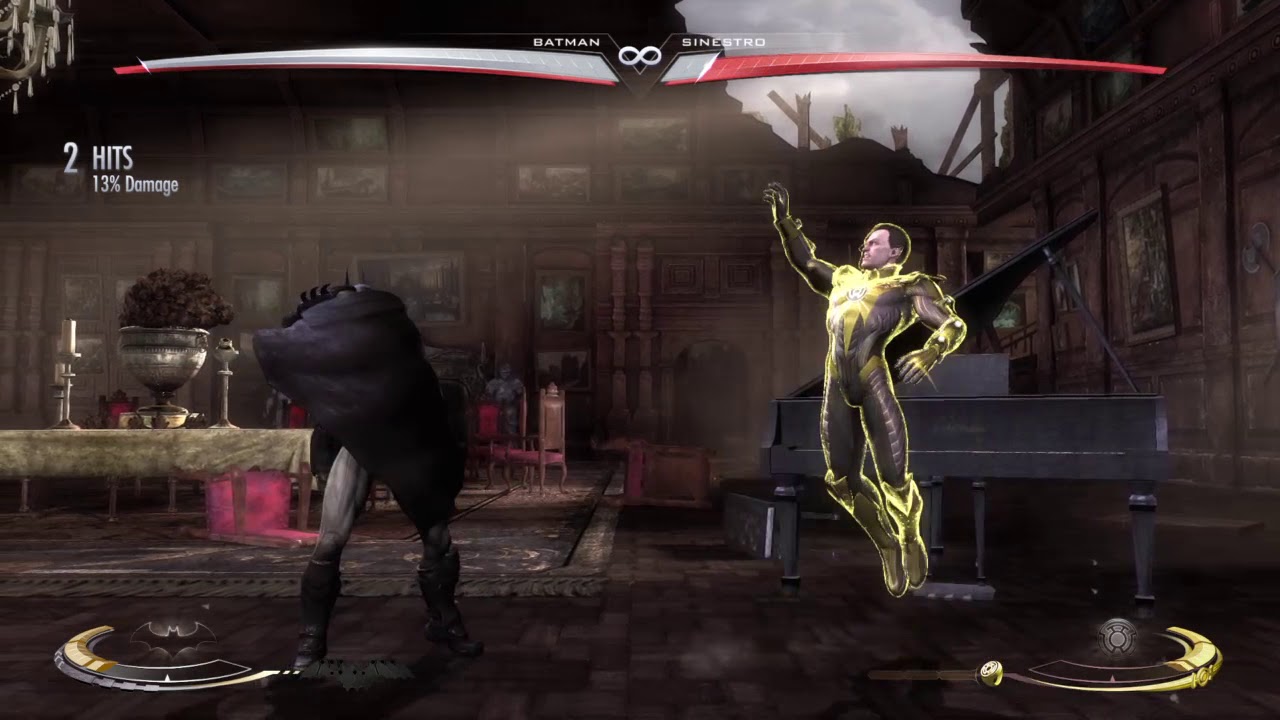 Injustice: Gods Among Us Ultimate Edition Batman vs Sinestro - YouTube